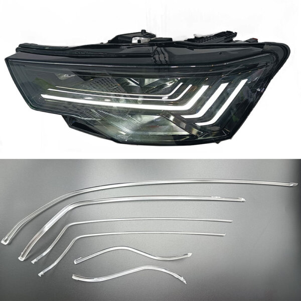 Audi A6 C8 HD matrix headlight daytime running light DRL tube light ...