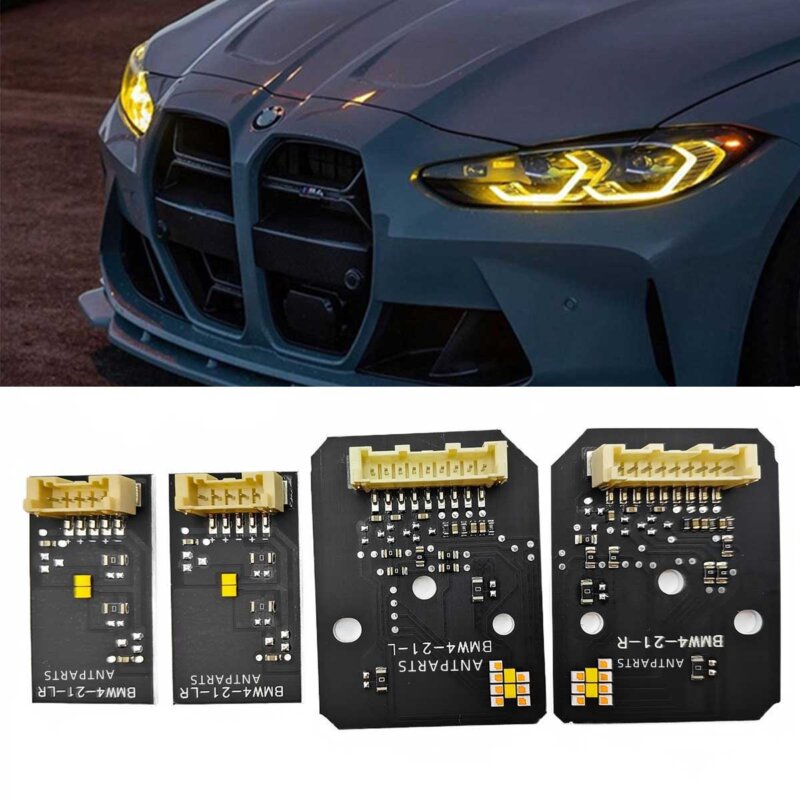 BMW M3 M4 CSL style yellow daytime running light DRL module