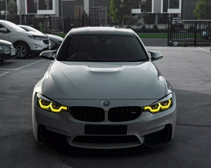 BMW M3 M4 F32 F36 CSL yellow daytime running lights DRL module