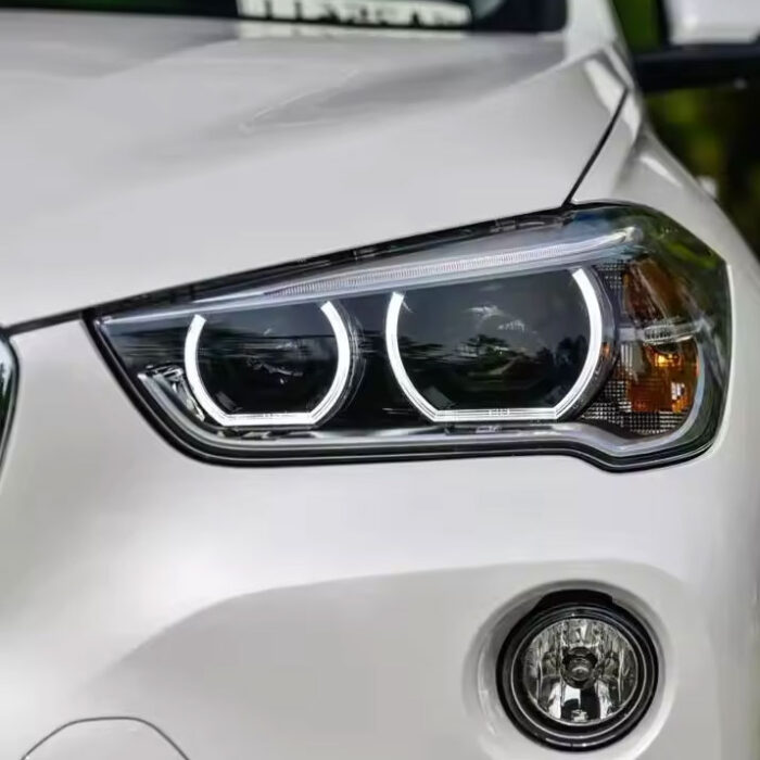 BMW X1 F49 daytime running lights tube angel eyes ring