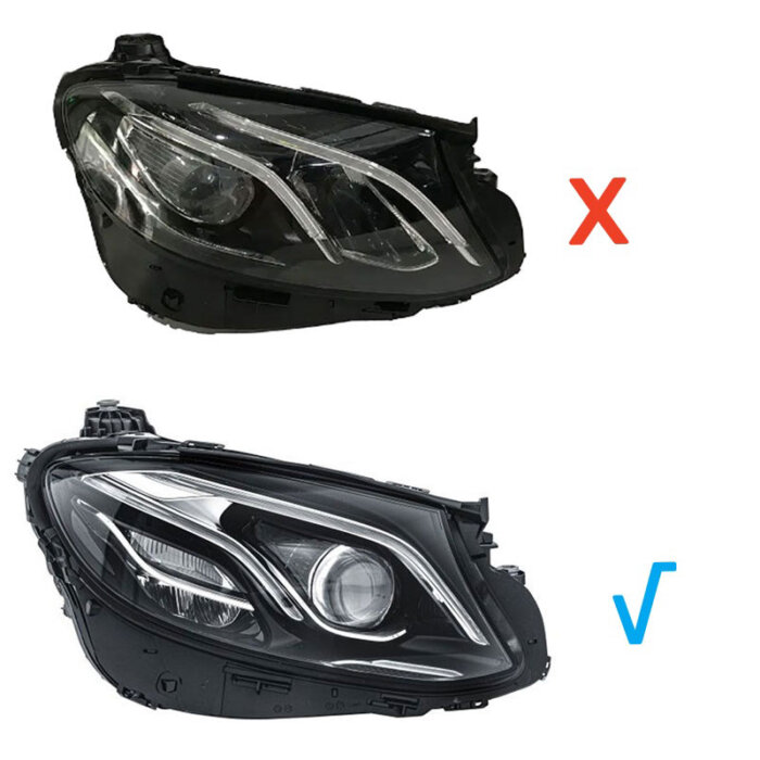 Mercedes W213 LED daytime running light turn signal module